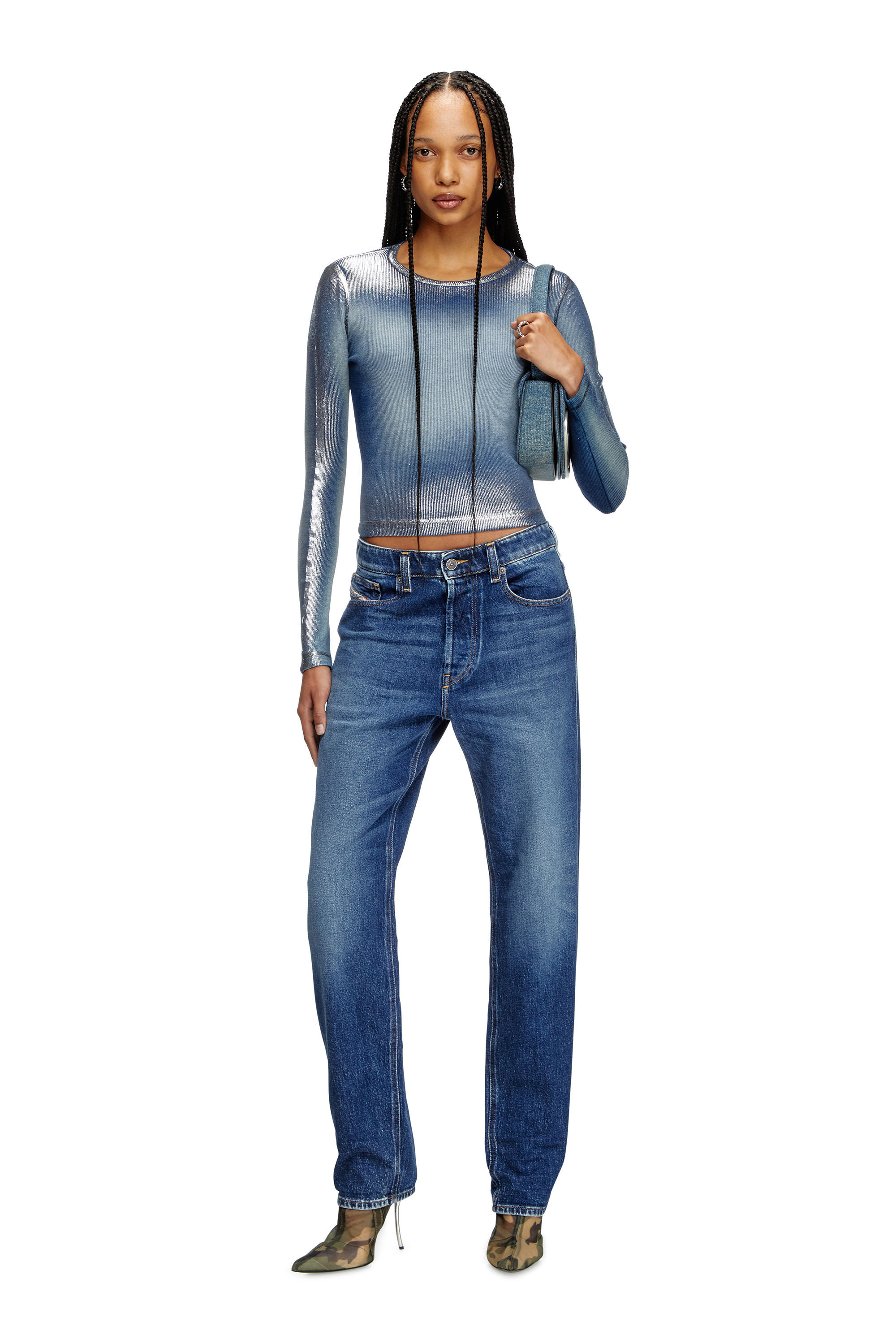 Women's Regular Jeans | Dark Blue | Diesel 1988 D-Ark Women's Regular Jeans | Dark Blue | Diesel 1988 D-Ark